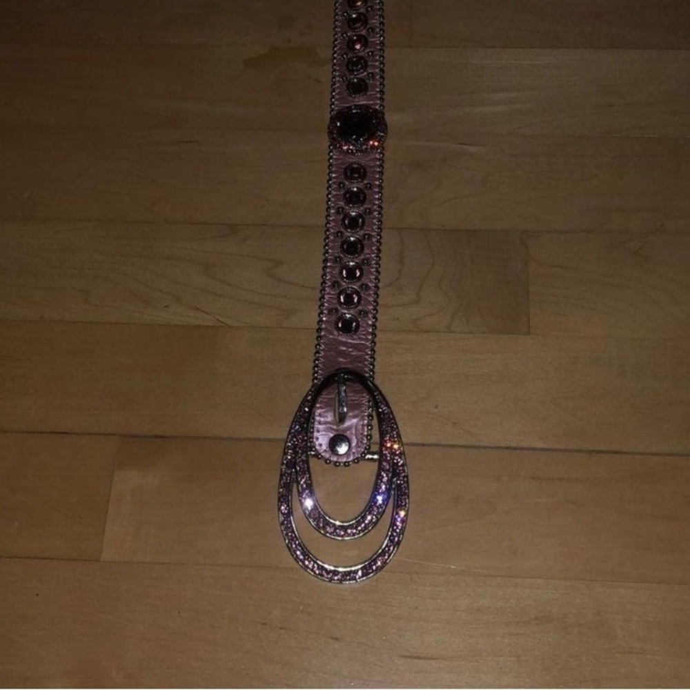 Pink Bb Simon Belt - Gem